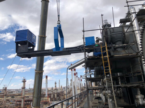 Tube Bundle Extractor - Fineman | Tube bundle puller | re-tubing Equipment