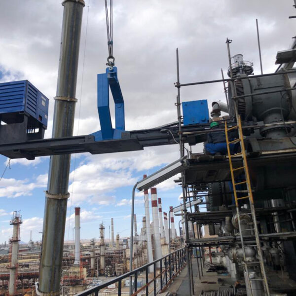 Tube Bundle Roller - Fineman -tube bundle lifter - Tube Bundle Extractor